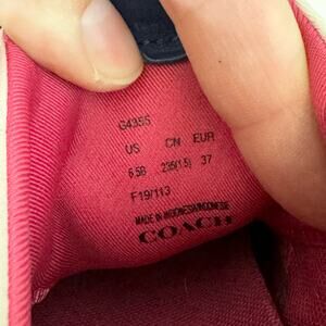 Coach | Shoes | Coach Womens 65 Runner C65 Colorblock Lace Up ...